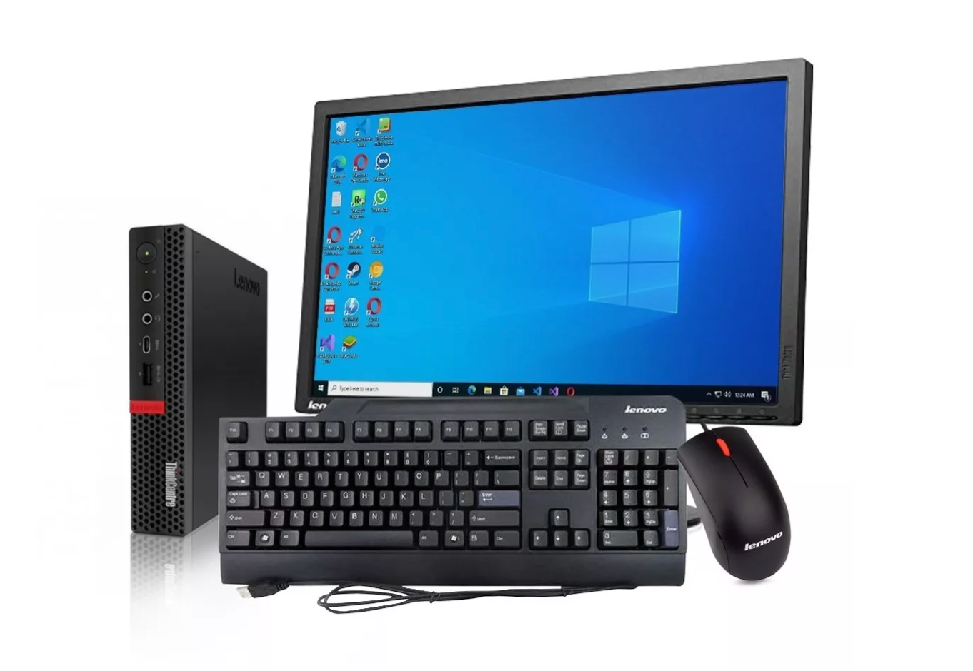 PC Lenovo THINKCENTRE M715Q AMD 10 Pro, 9na Generación – DeaMatrix